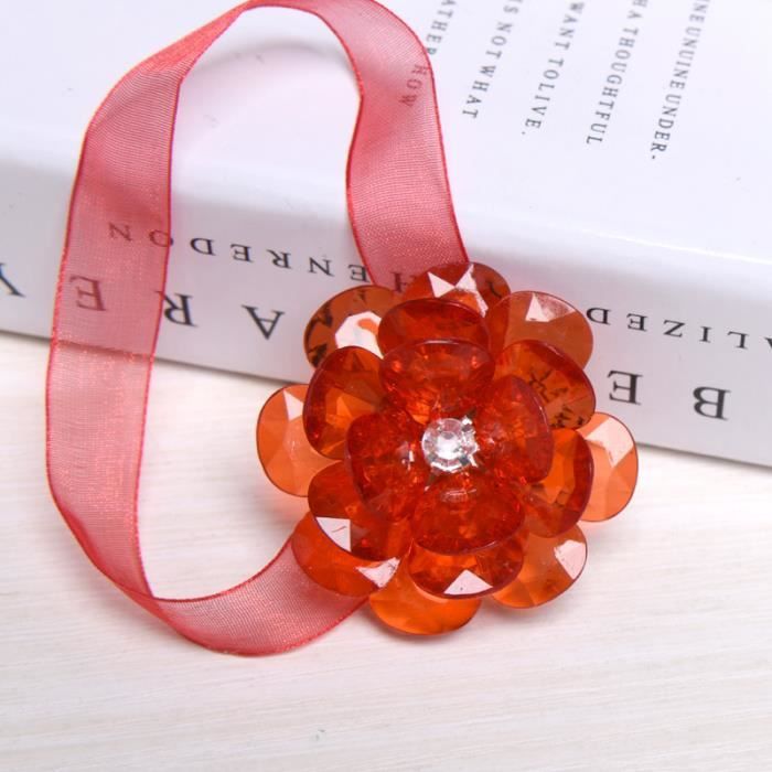 EMBRASSE - CROCHET - CORDON ,Red 32.5cm--Ruban à rideau avec attache ...