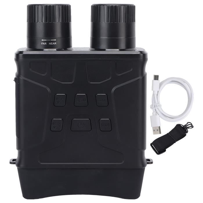 RIN Dispositif de nocturne infrarouge binoculaire 2k HD 4x zoom optique ...