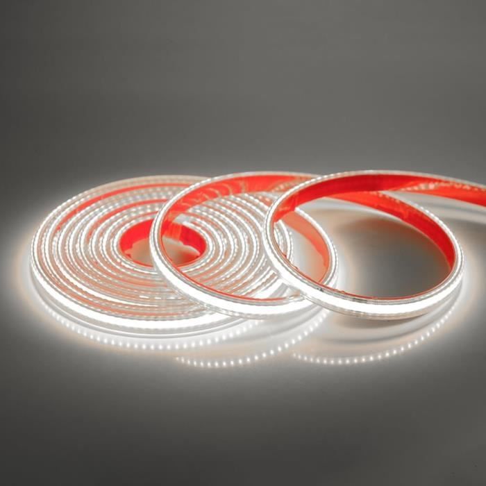 Bande Led Etanche 220V, Cob 288Leds-M Ruban Étanche Ip65 Découpable ...