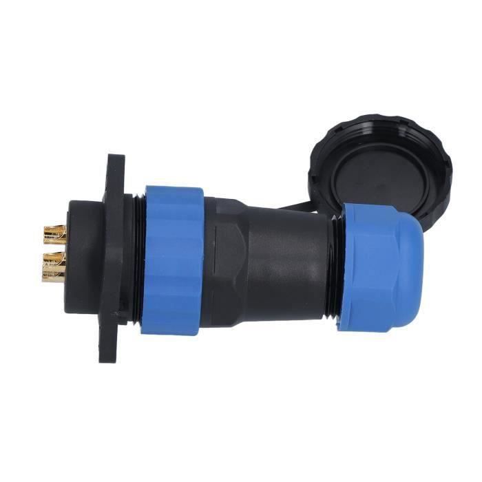 CZ02558-connecteur IP68 Connecteur étanche carré 4 trous IP68 prise de ...