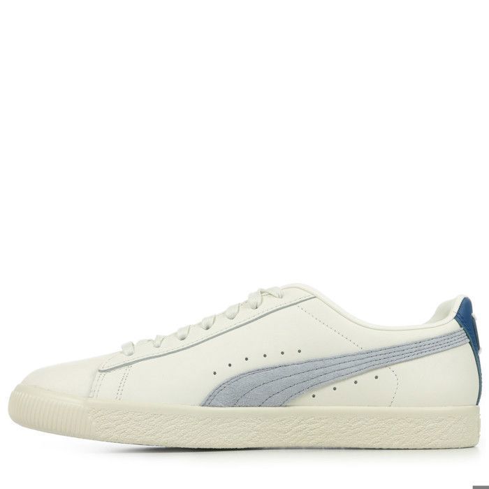 PUMA Clyde Base L, Baskets homme Warm White Grey Fog Clyde Royal ...