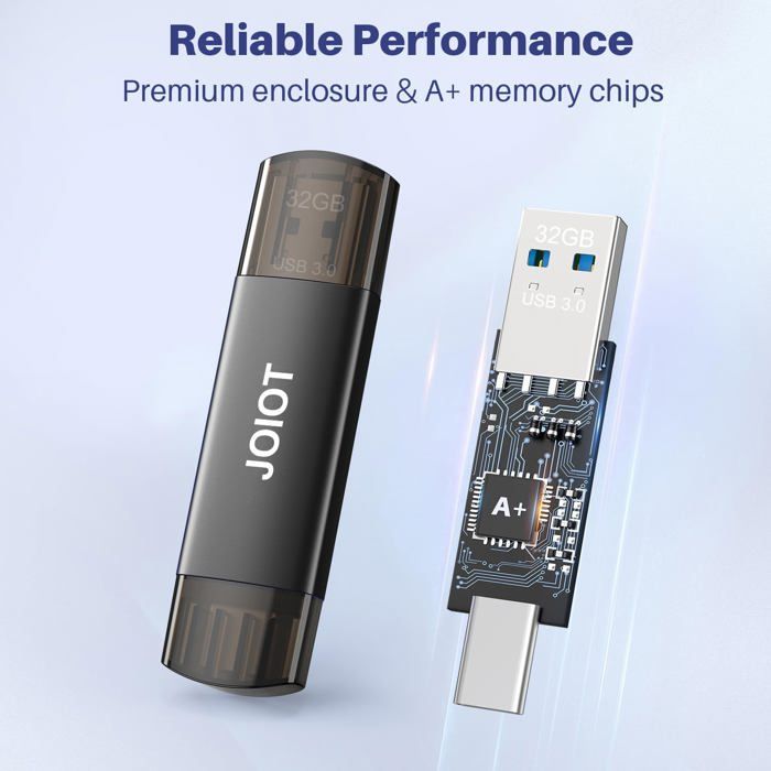 Clé Usb C 3.0, Clef Usb 32Go 2 En 1 Type C - 32 Go Stockage De Données ...