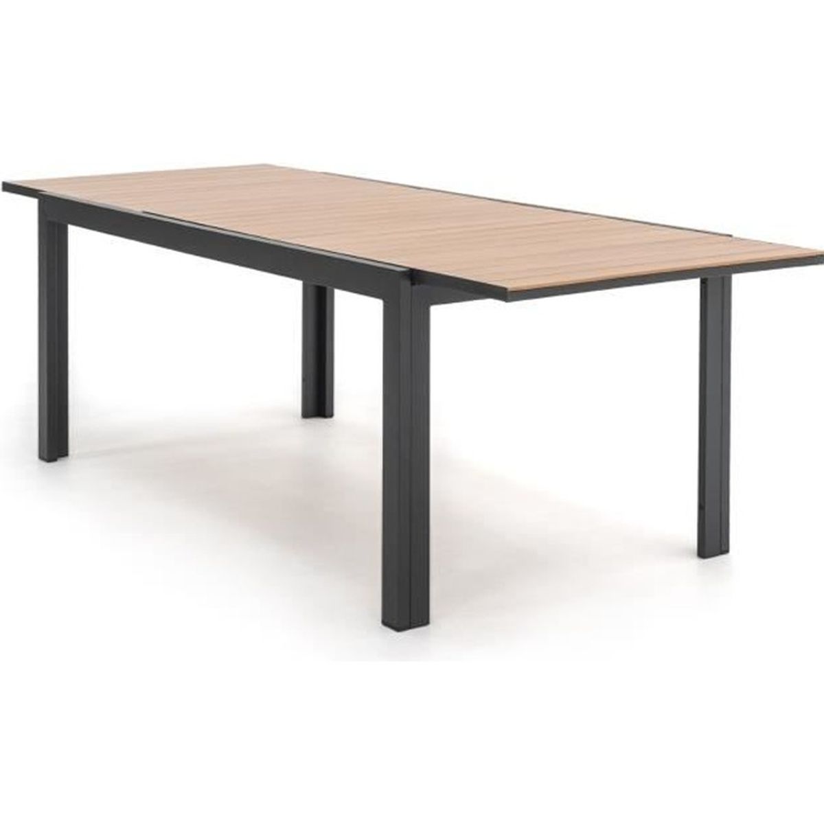 Table de Jardin Extensible d'Extérieur Chillvert San Remo 174-237x95x75 ...