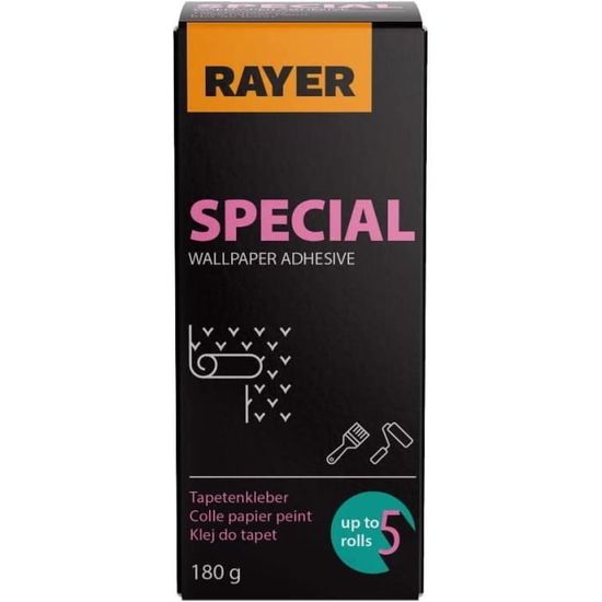 Rayer Special Colle Universelle Papier Peint Vinyle Sur Support 180 G ...