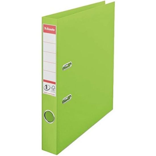 Classeurs A4 à Levier,Vert,Dos de 52mm,Plastique,Gamme Vivida,624073,1 ...