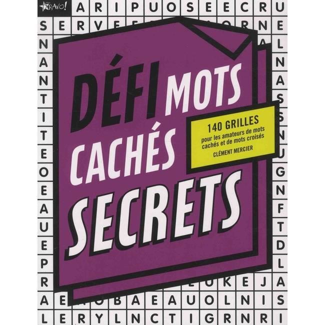 Livres - Mots cachés secrets - Collectif - 2021 - Découvrez 140 grilles thématiques - Cdiscount ...