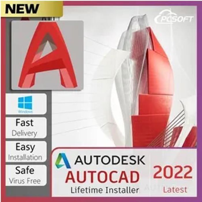 Autodesk AutoCAD 2022 Valable à VIE - WINDOWS A télécharger à ...