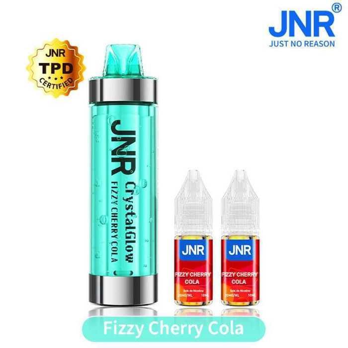 PUFF JNR 33K Crystal Glow -Fizzy Cherry Cola 20mg + 2 Flacons 10ml ...