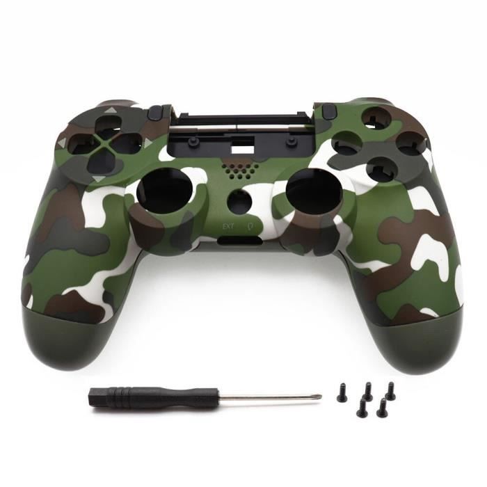 Coque avant et arrière pour manette de PS4, avec Support de clé R1 L1 ...