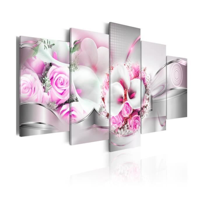 Tableau - Pink Marriage - 100x50 - Artgeist - Cdiscount Maison