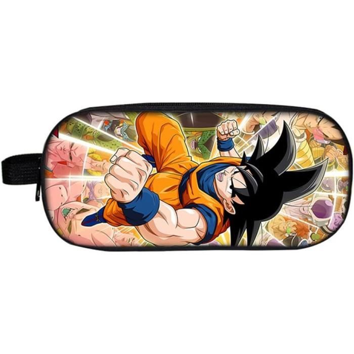 Anime Trousse À Crayons Grande Capacité Goku Sac À Crayons Super Saiyan ...