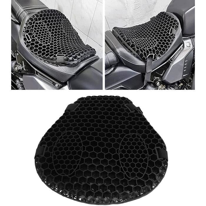 Siège de Choc 3D en Nid d'abeille pour MotoCoussin de Siège en Gel de ...