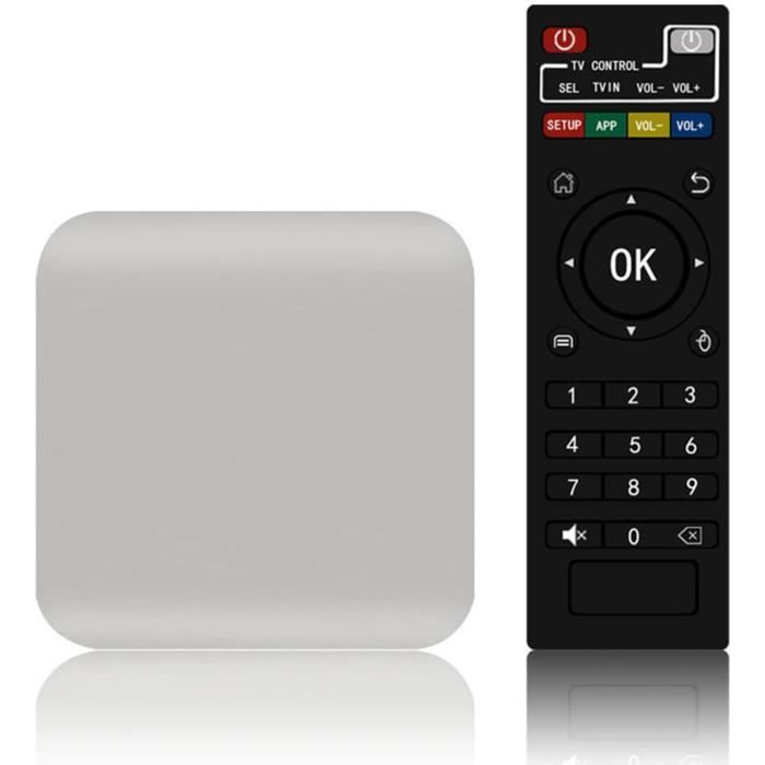 TV Box, Android 9.0 Smart TV Box 4K Amlogic S905W Quad Core Set Top Box ...