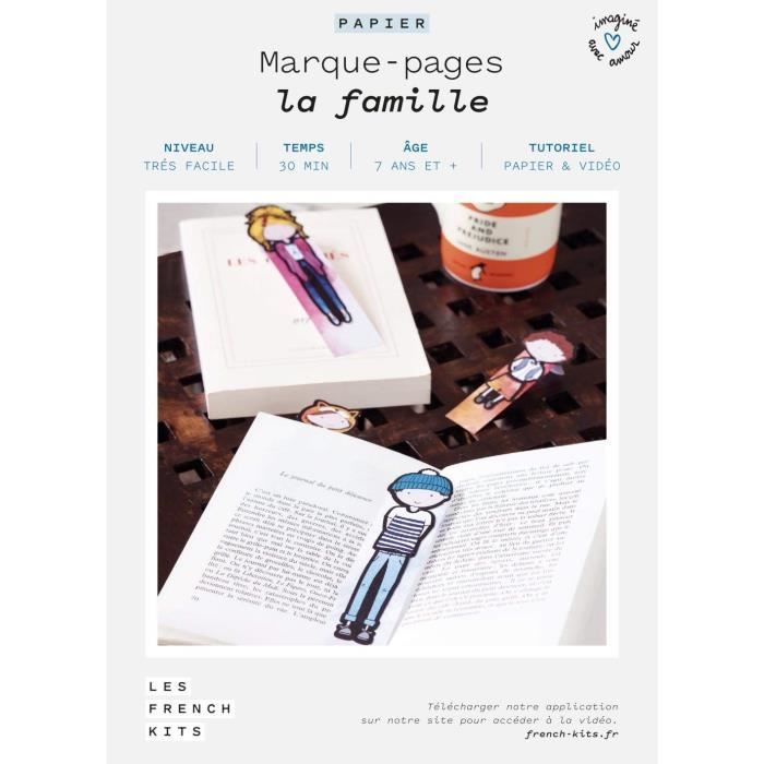 Marque Pages - Les French Kits - La famille - Niveau facile - Mixte ...