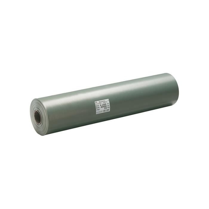 Polyane transparent Typ 200 - 4 x 50m - Cdiscount Bricolage