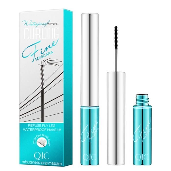 QIC 4D Mascara Séchage Rapide Naturel Durable Imperméable Non-Blooming ...