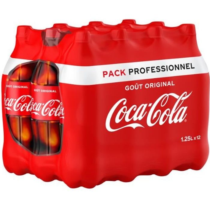 COCA COLA - Pack de 12x1.25L - Cdiscount Au quotidien