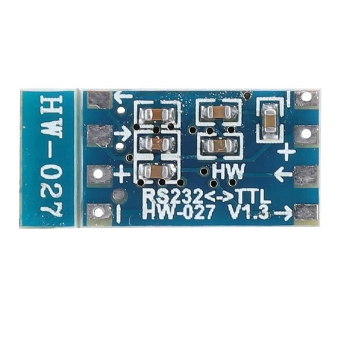 10 Pièces MCU Mini Convertisseur RS232 vers TTL pour Carte de Module ...