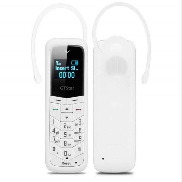 Mini Téléphone oreillette bluetooth BM 50 GT STAR colori aléatoire ...