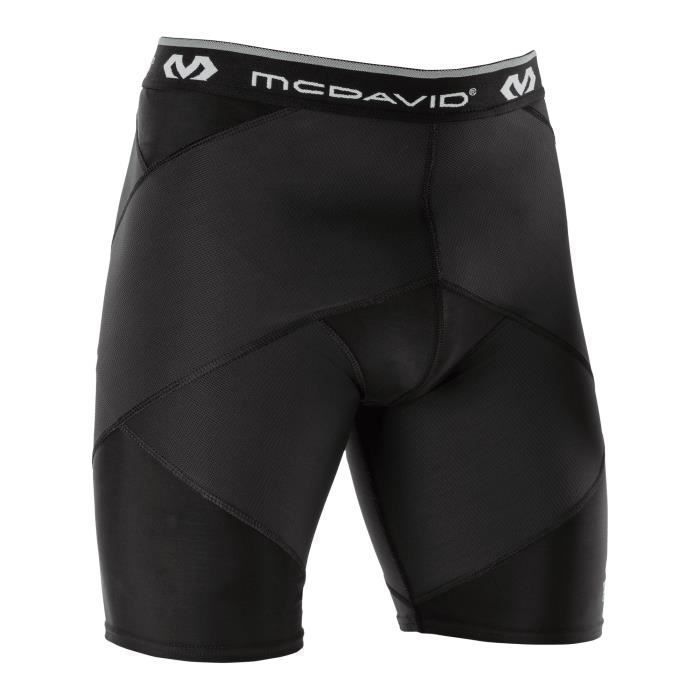 Short de compression avec hanche Spica McDavid Super Cross Black ...