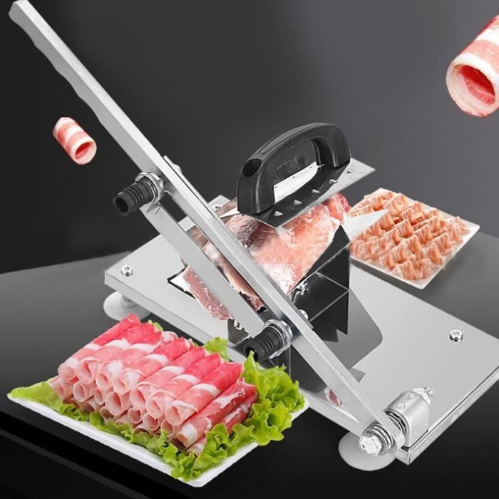 Qiilu Trancheuse à viande Machine multifonctionnelle de trancheuse de ...