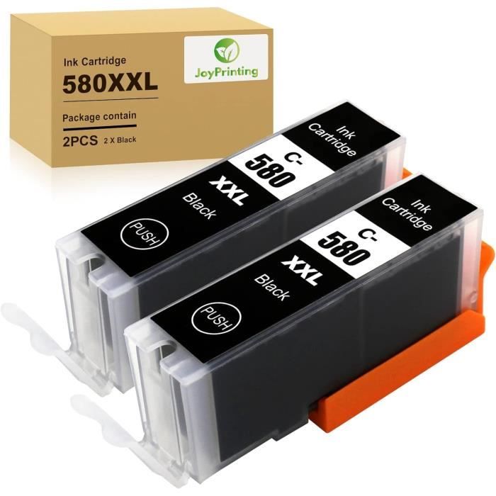 Pgi 580 Xxl Cartouche Noir Pour Canon 580 Xxl Cartouches D'Encre ...