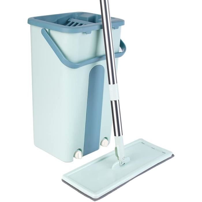 Mop Seau Essoreur, Seau et Balai Serpillère, Ensemble de Vadrouille et ...
