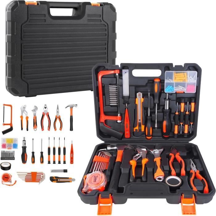 Boite a Outils Complete 102 Pièces, Caisse a Outil, Coffre à Outils ...