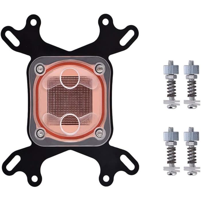 Ordinateur Pc Cpu, Bloc Waterblock Liquide Refroidisseur Waterblock ...