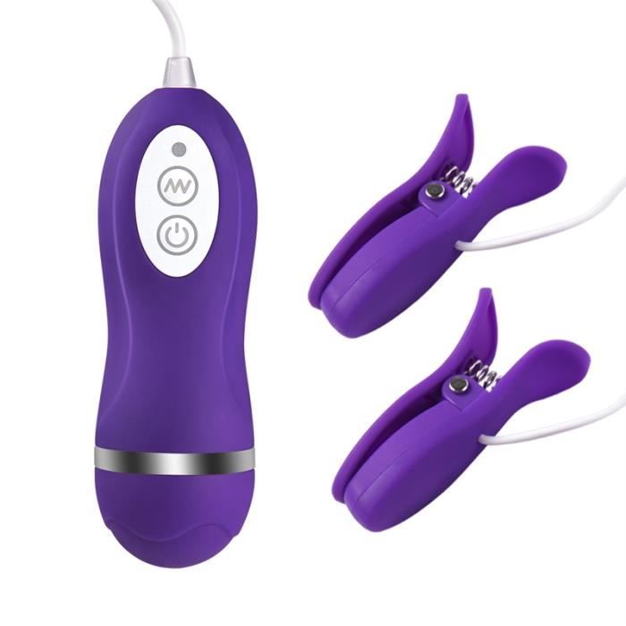 Utimi 10 Mode Titiller Clip Vibrant Sein Pinces électriques Titiller