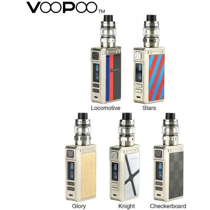 VOOPOO Alpha Zip 180W Kit TC avec réservoir de carburant Maat cigarette ...