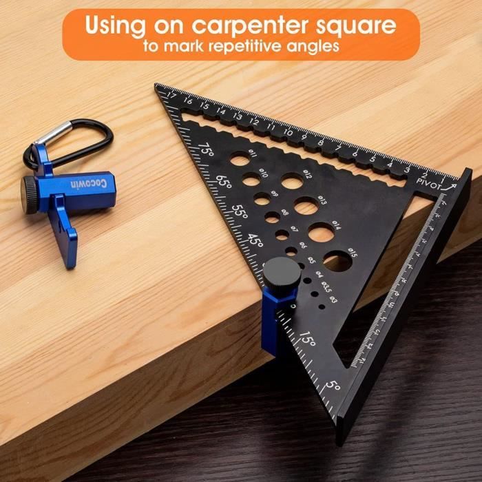 RHO-jauge d'escalier haute pour carré de charpente Jauge D'escalier ...