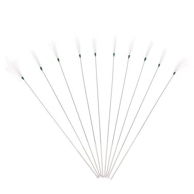 COTON-TIGE,CA--Cure oreille en plumes'oie, 10 pièces, dissolvant de ...