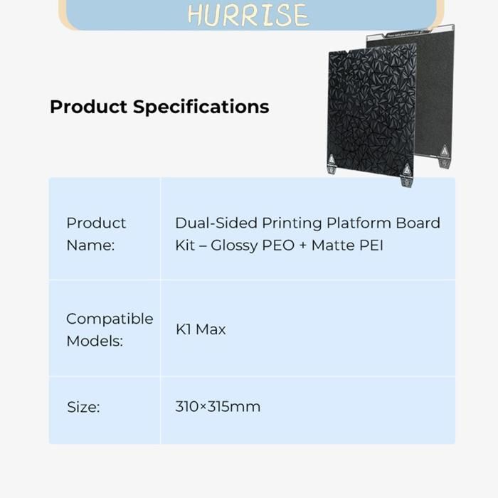 Tbest imprimante 3D Kit de carte de plate-forme d'impression double ...