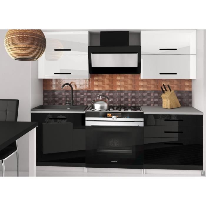 KATALINA - Cuisine complète L120 cm - Cuisine droite 4 pcs - Plan de ...