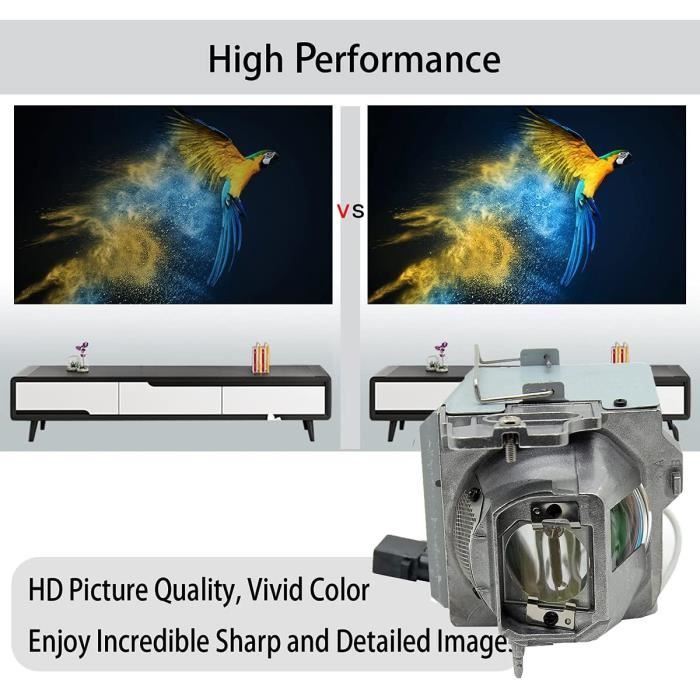 Sp.7Az01Gc01 Lampe De Projecteur Pour Optoma Dlp Hd27Be Hd144X Hd27E ...