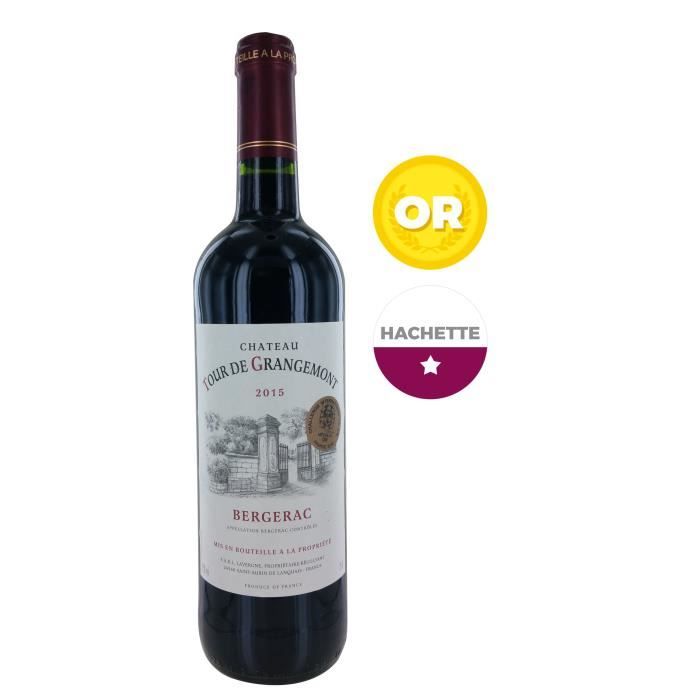 Château Tour de Grangemont 2015 Bergerac - Vin rouge du Sud-Ouest - La cave Cdiscount