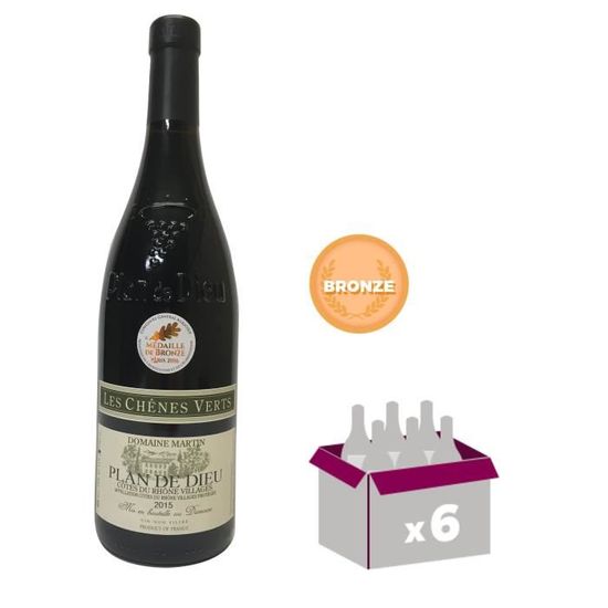 Domaine Martin Les chênes Verts 2015 Plan de Dieu - Vin rouge de la ...