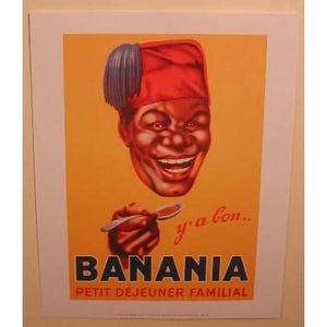 Affiche banania - Achat / Vente pas cher