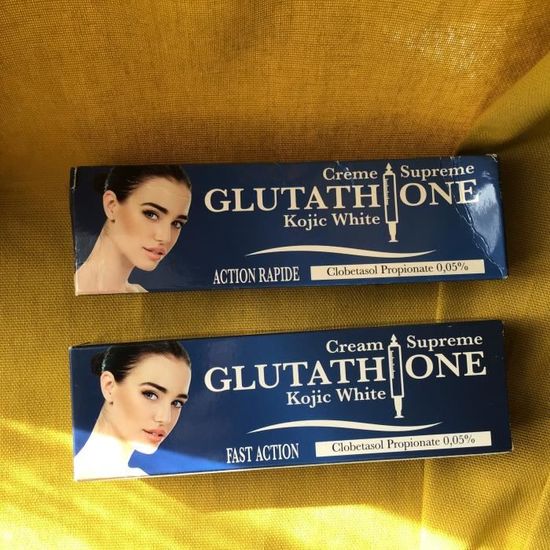 2 x tubes crème collagène glutathione injection éclaircissante ...