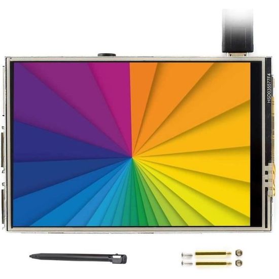 3.5Inch Rpi Lcd (C) Tft Touch Display Screen 480X320 Resolution ...