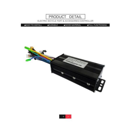 24V-36-48V E-Bike Sine Wave 26A 500-750W SM ContrôLeur Balais à Trois ...