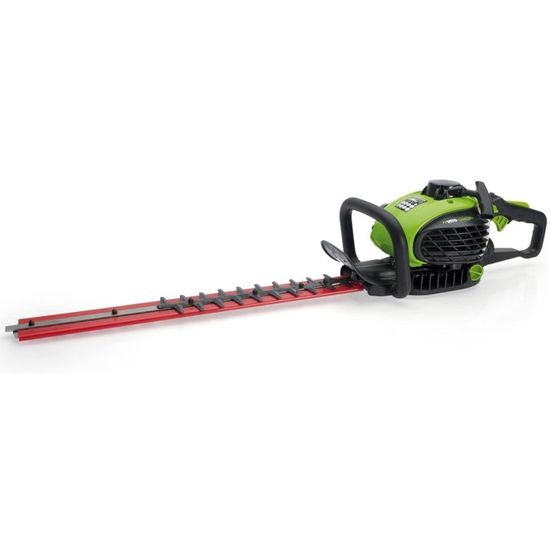 Taille Haies à Essence 25cm3 Moteur 2 Temps 1.1CV Lame double 55cm Rotation 90° Branches ...