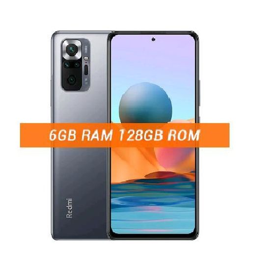 Xiaomi Redmi Note 10 Pro 108MP Caméra Snapdragon 732G 120Hz AMOLED 6Go ...