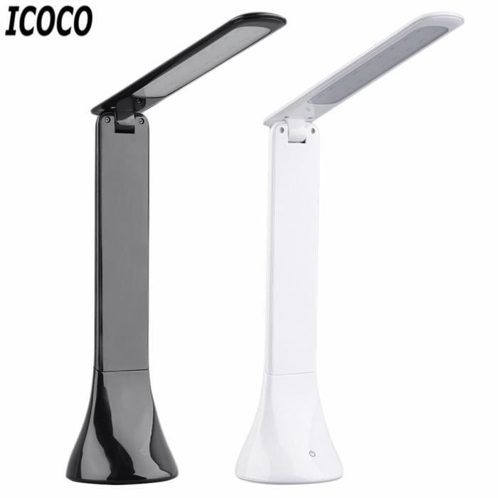 ICOCO LED 3 niveaux gradateur lampe de bureau pliable capteur tactile ...