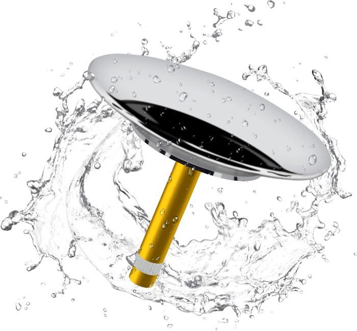 Bouchon De Baignoire Universel De 70 Mm En Cuivre Réglable Double ...