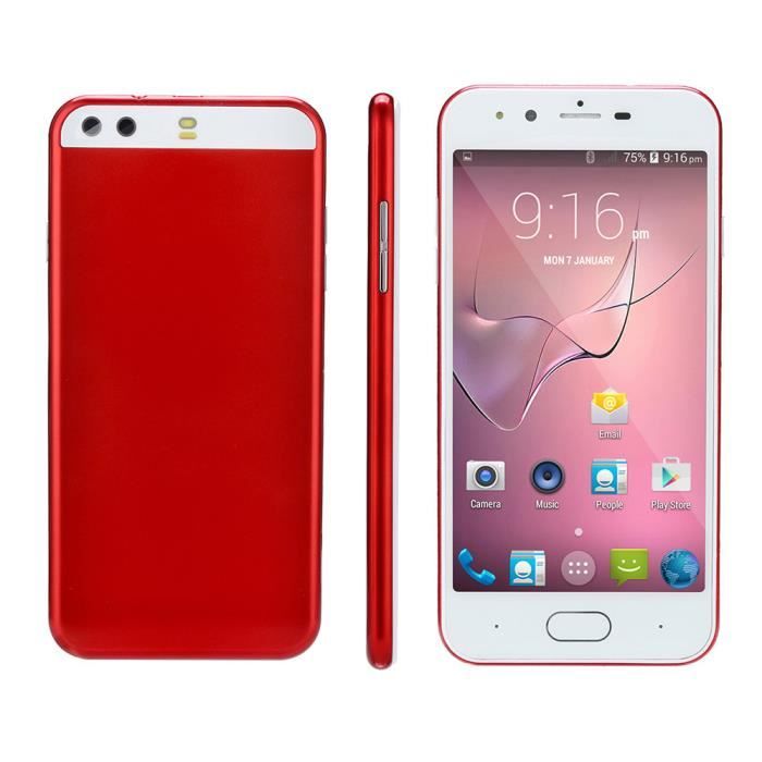 Téléphone portable d'appel d'Android 512+ 4G GPS 3G d'appareil-photo de ...