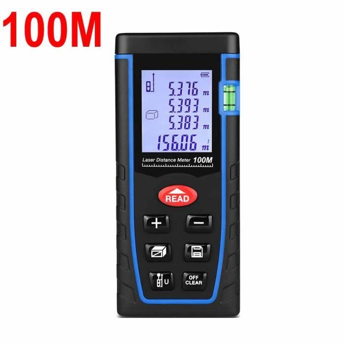 100m - 40m - SND Organises-Télémètre laser numérique, Mètre à ruban ...