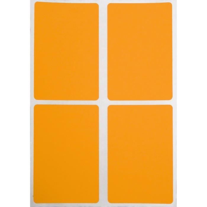 Royal Green - Gommettes Étiquettes Autocollantes Rectangulaires ...