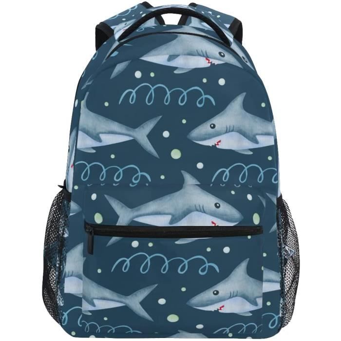 Shark School Backpack Cartable pour étudiants Filles Portable S - Cdiscount